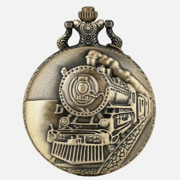 Accessories | New Locomotive Train Pocket Watch | Poshmark